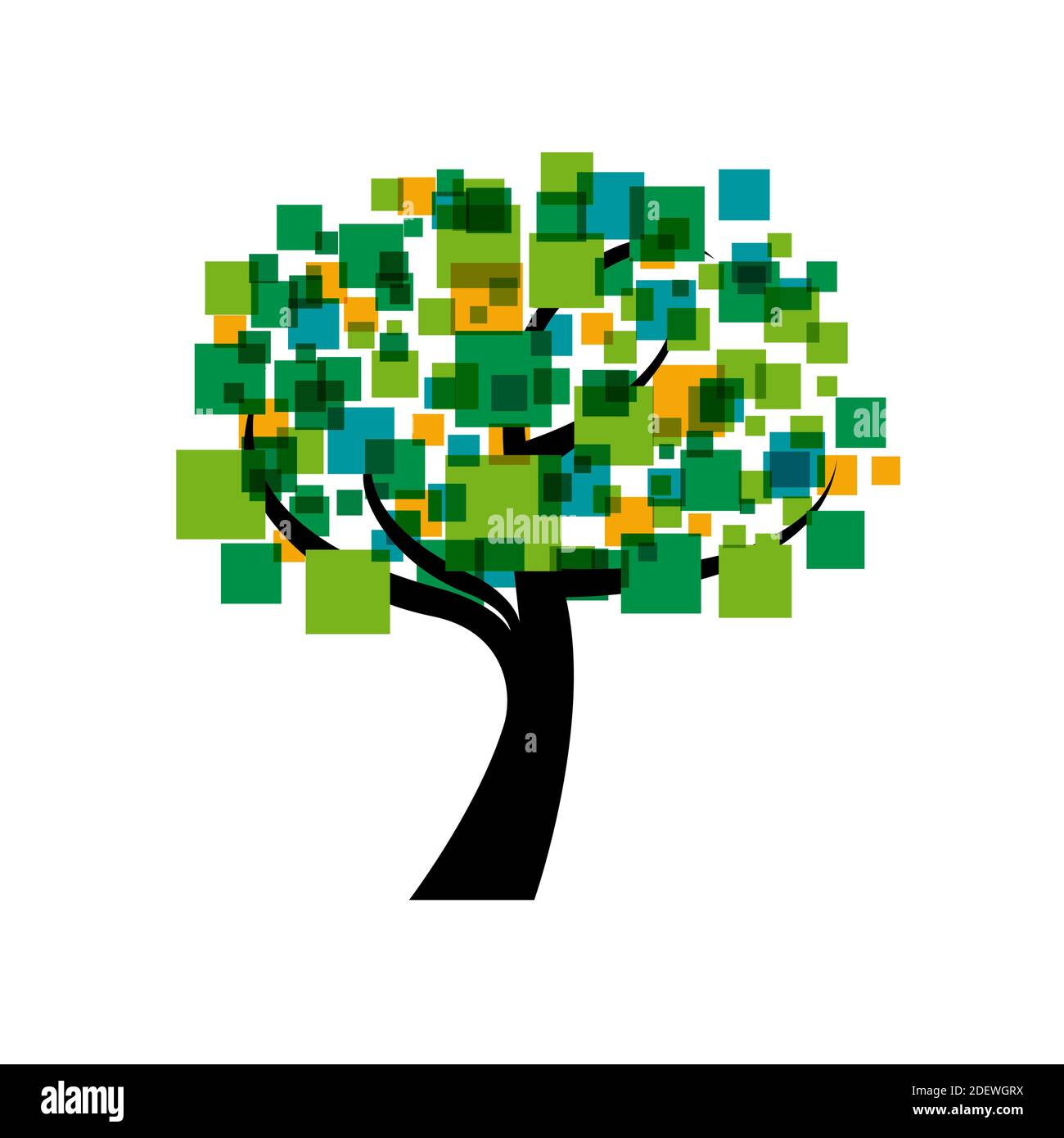 Vector sign tree, innovation concept Stock Vector Image & Art - Alamy