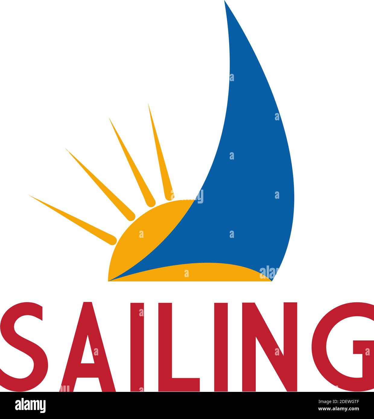 Vector sign sailing ship, sun and boat Stock Vector Image & Art - Alamy