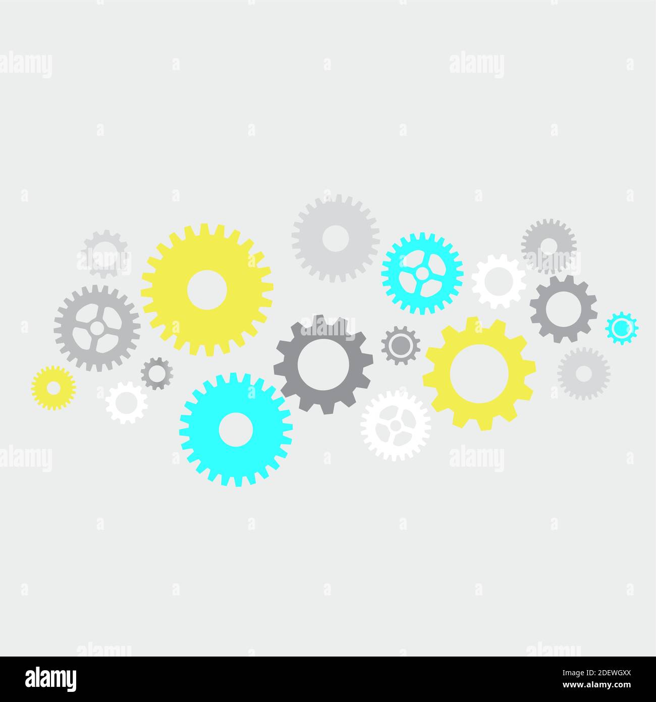 Vector abstract gears background Stock Vector Image & Art - Alamy