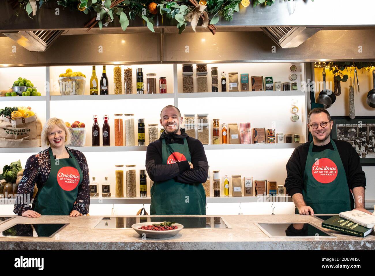 EDITORIAL USE ONLY (left to right) Food writer Angela Clutton, Charlie ...