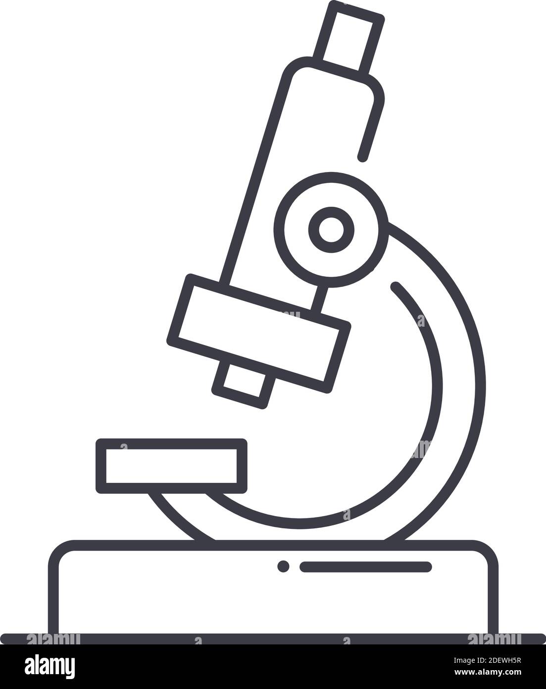Microscope Clipart Black And White