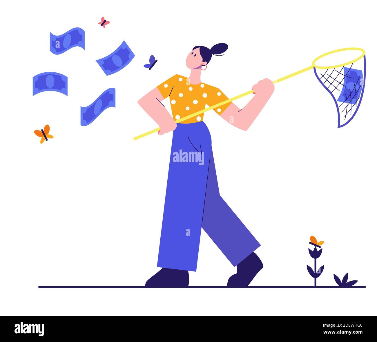 Woman on a banknote Stock Vector Images - Alamy