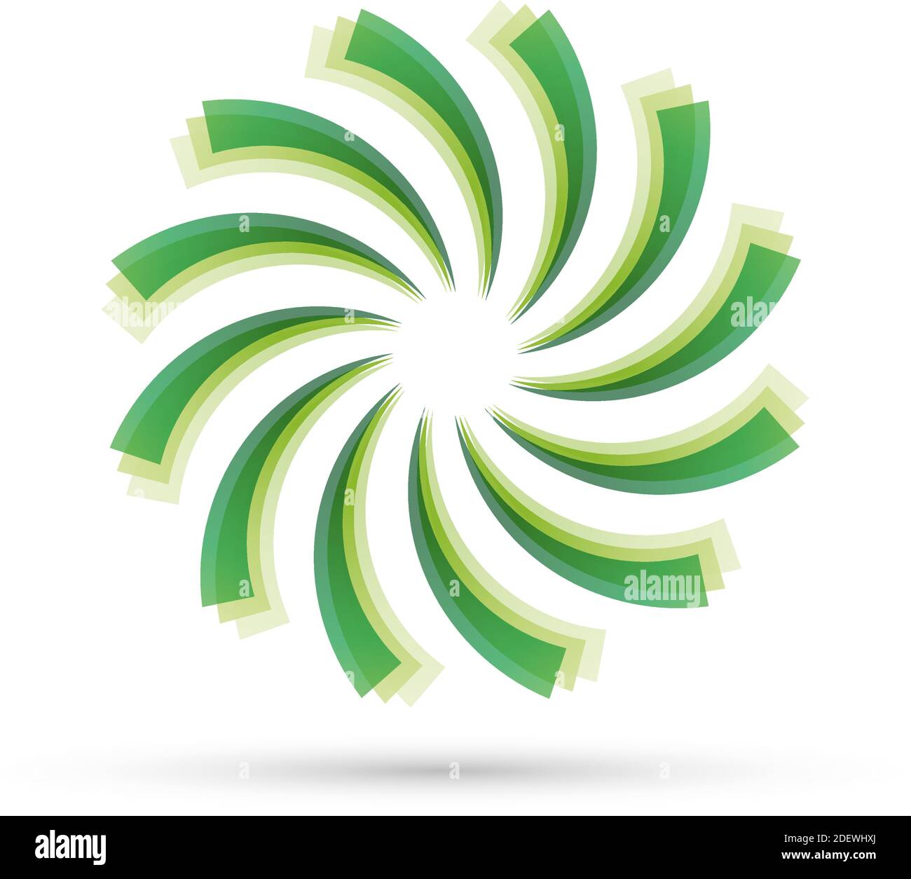 Vector Vortex Green Energy Stock Vector Image & Art - Alamy