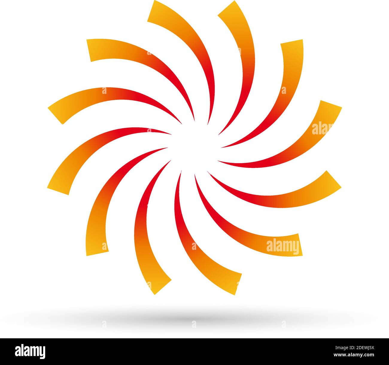 Vector orange Vortex background Stock Vector Image & Art - Alamy