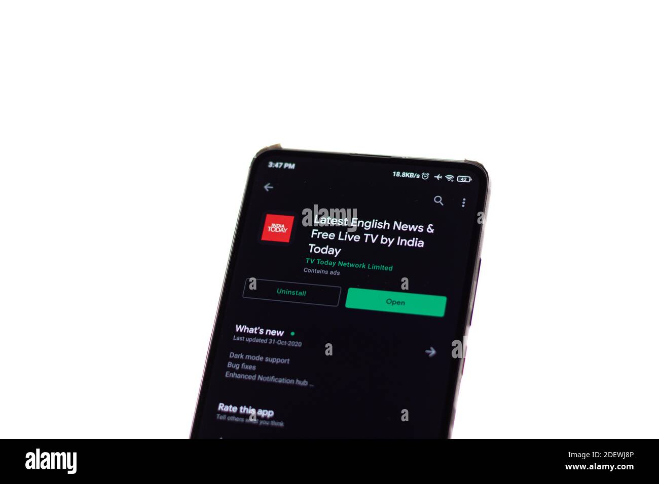 India today magazine hi-res stock photography and images - Alamy