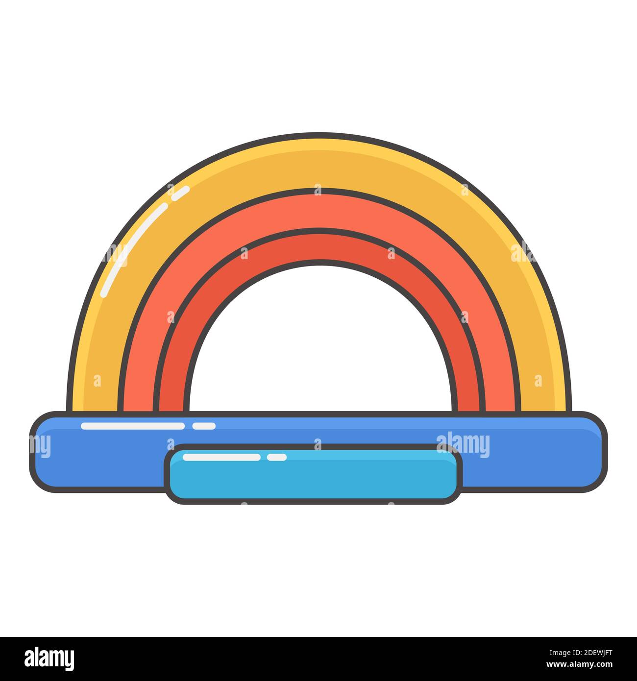 Trampoline bouncer Stock Vector Images - Alamy