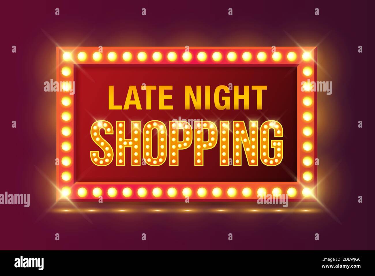 Shopping night market in Stock Vector Images - Alamy