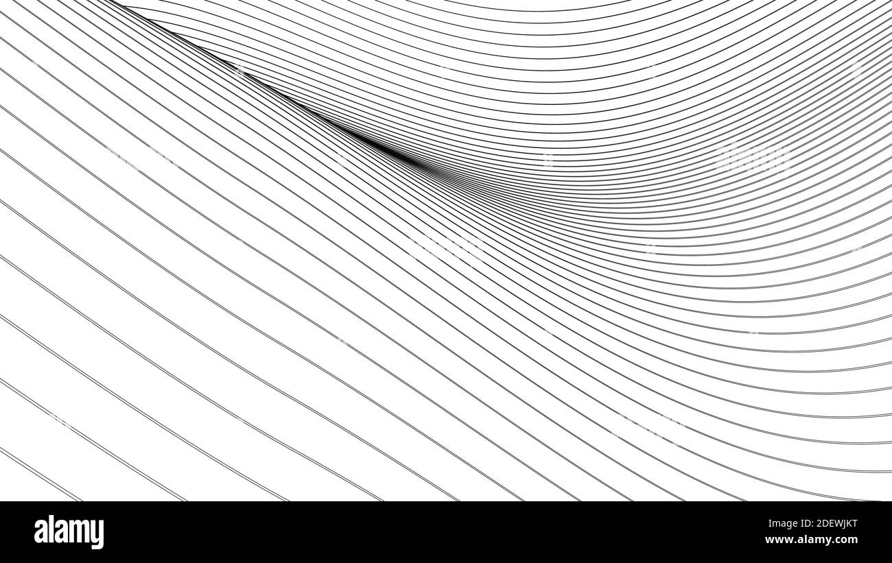 Modern background of waves. Vector Stock Vector Image & Art - Alamy