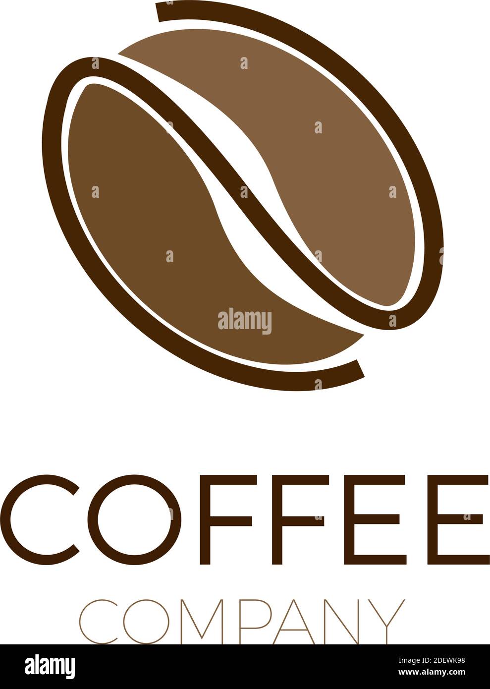 Vector sign coffee bean Stock Vector Image & Art - Alamy