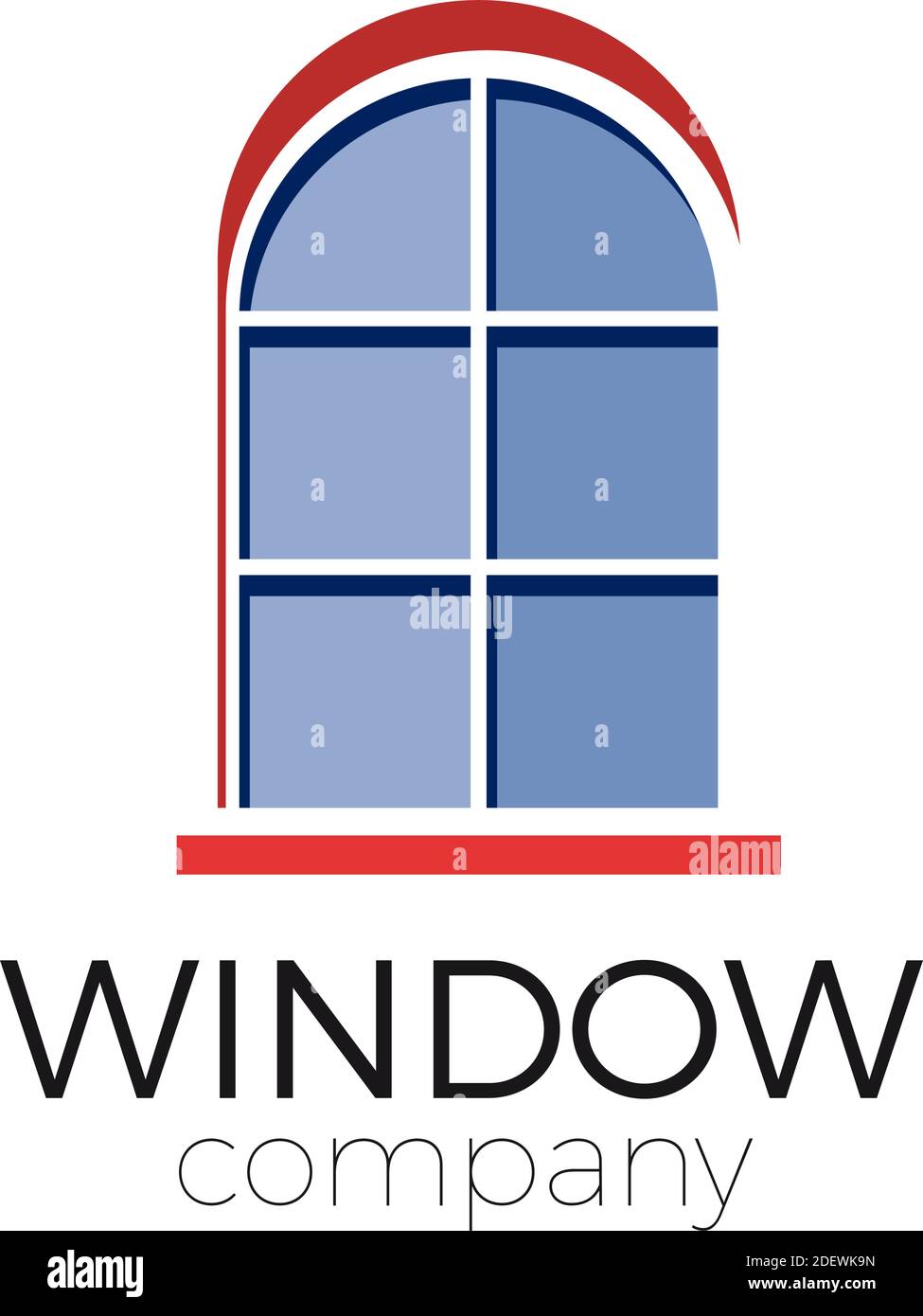 Vector sign window with blue glasses Stock Vector Image & Art - Alamy