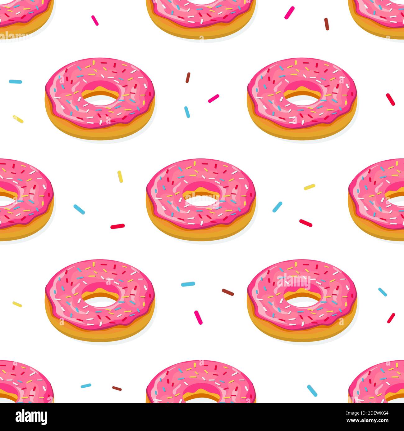 Birthday cake candy sprinkles seamless Cut Out Stock Images & Pictures ...