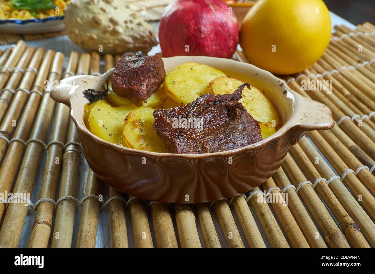Merimiespata Finnish stew prepared with beef, potatoes, onions, and ...