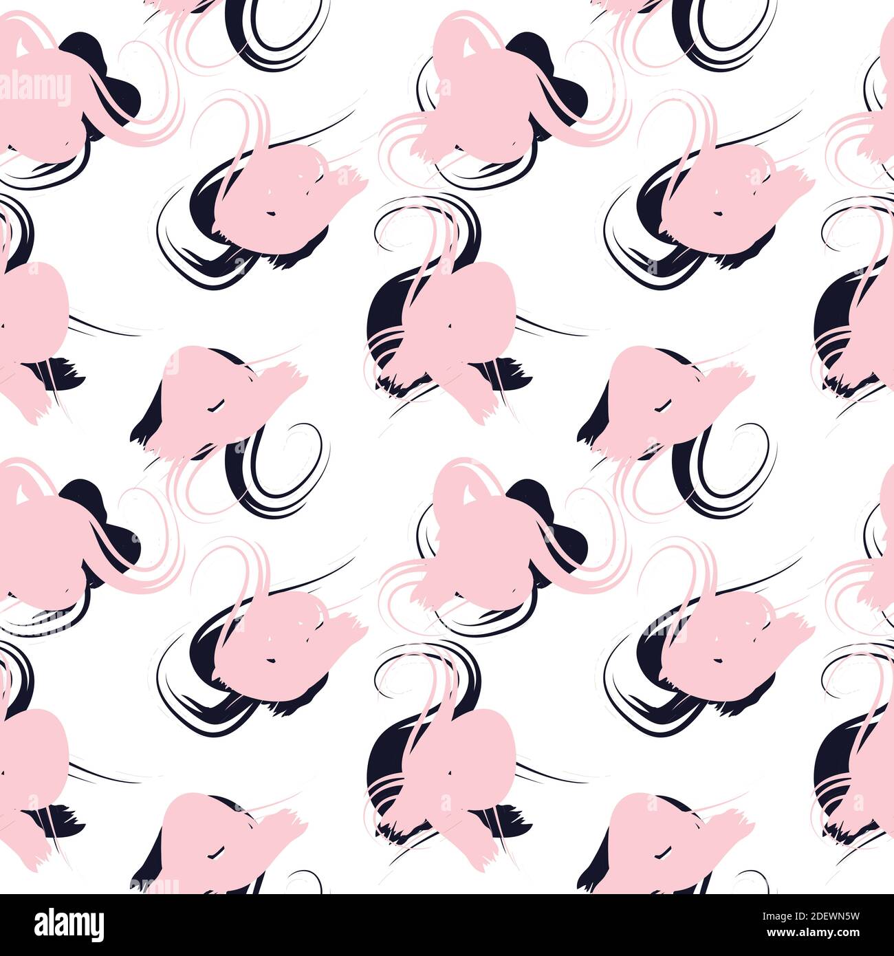 Brush strokes pattern background suitable for fashion prints, graphics ...