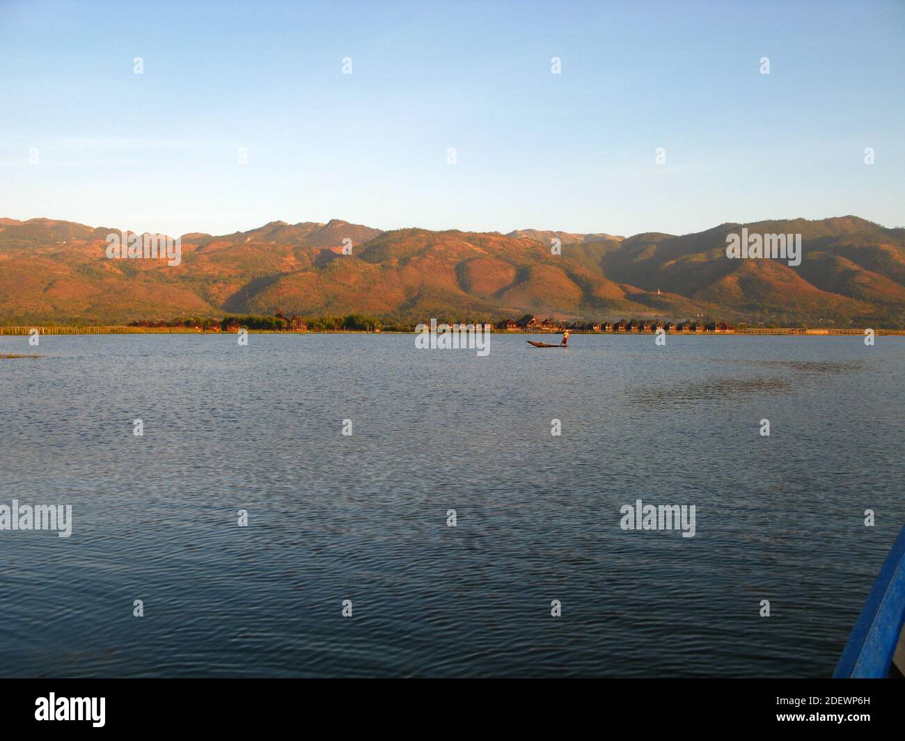 Nature of Lake Inle in mountains of Myanmar Stock Photo - Alamy