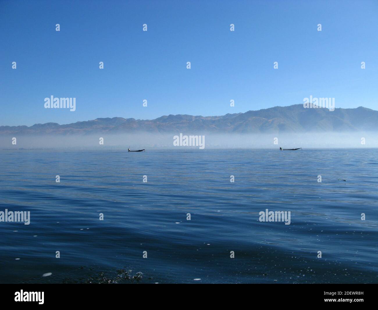 Nature of Lake Inle in mountains of Myanmar Stock Photo - Alamy