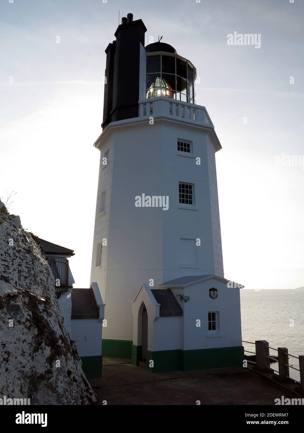 St Anthony lighthouse cornwall Stock Photo - Alamy