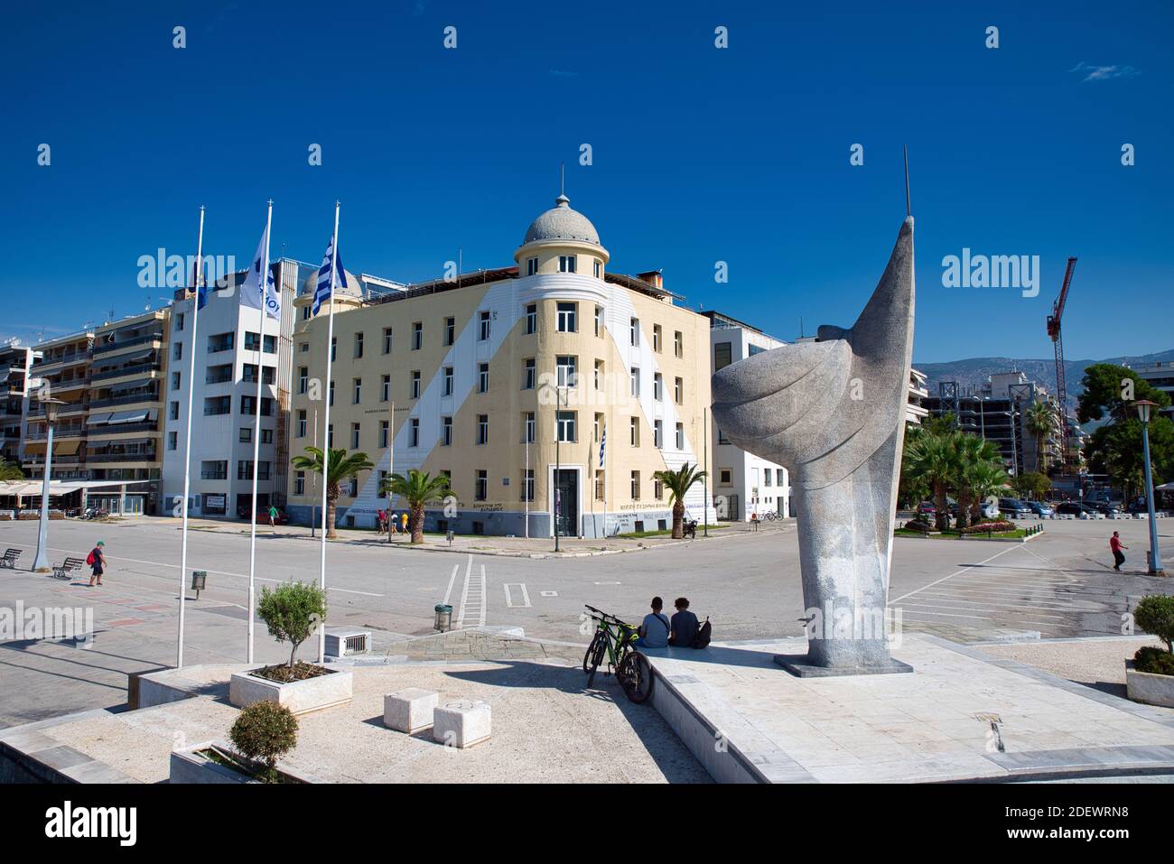 Volos, Greece, absolute tourist destination, park, promenade, sea ...