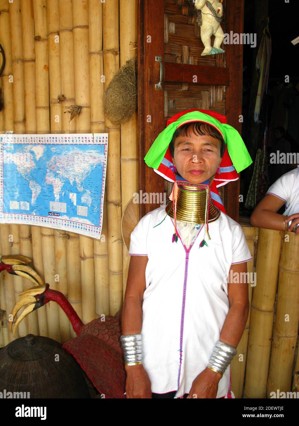 Kayan people, Padaung women, Inle lake, Myanmar Stock Photo - Alamy