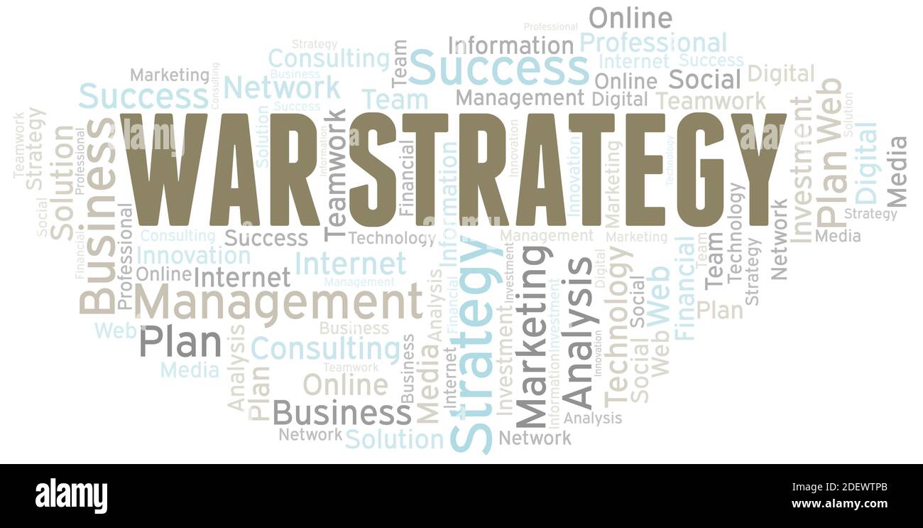 War strategy Stock Vector Images - Alamy