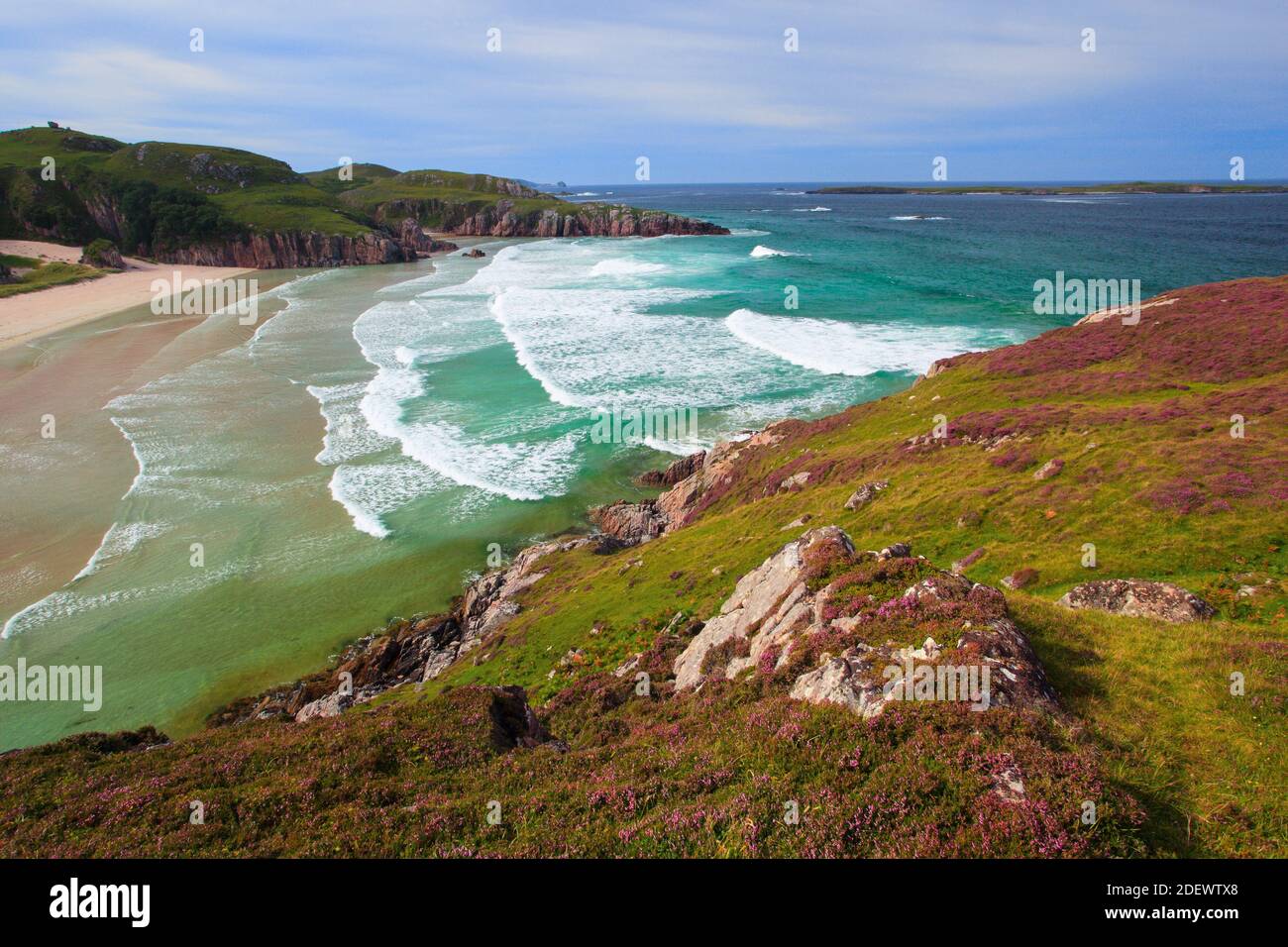 geography / travel, Great Britain, Scotland, sandy beach coast ...