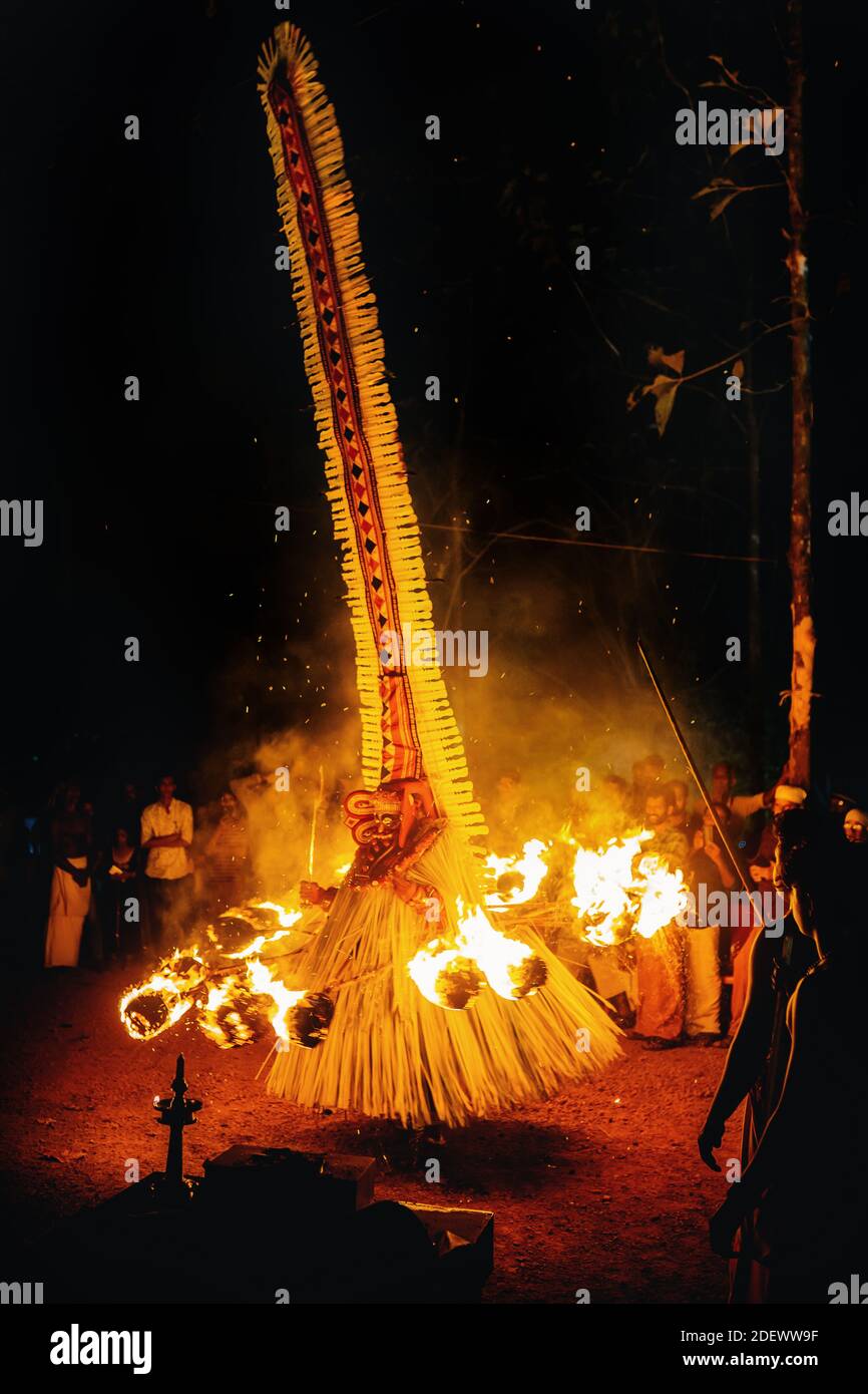 Theyyam temple hi-res stock photography and images - Alamy