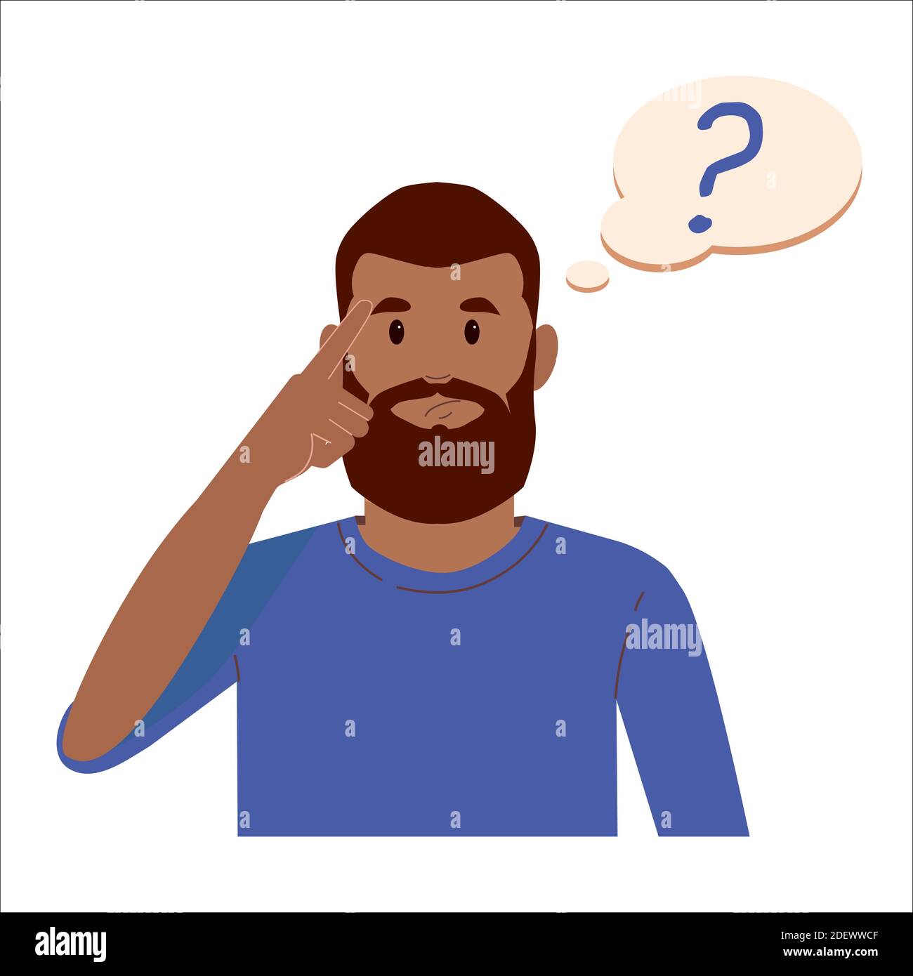 Question Mark Beard Anger Management