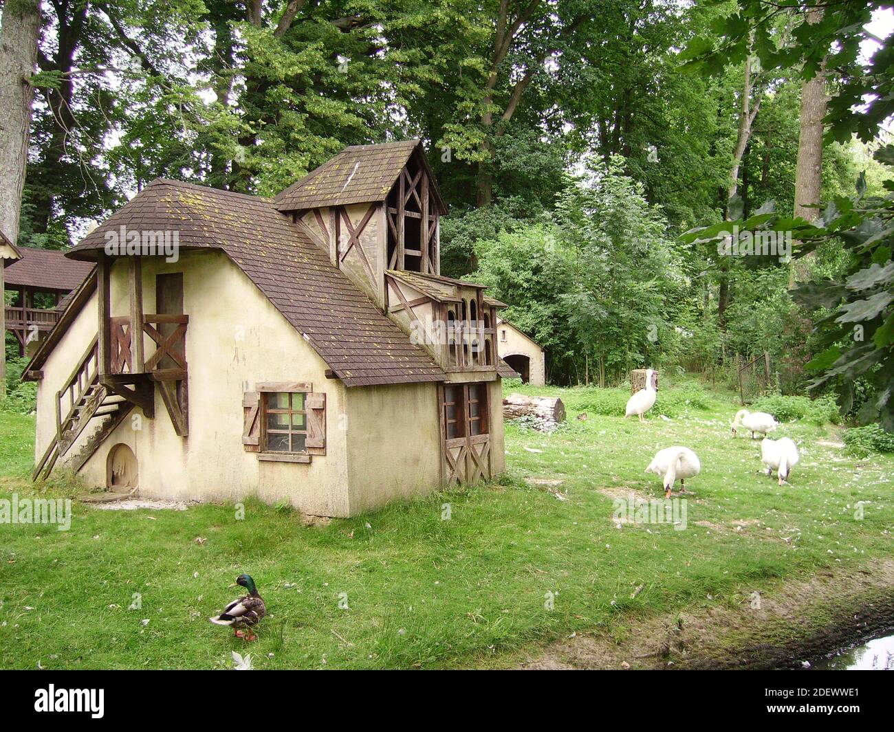 Parc animalier de Thoiry Stock Photo - Alamy