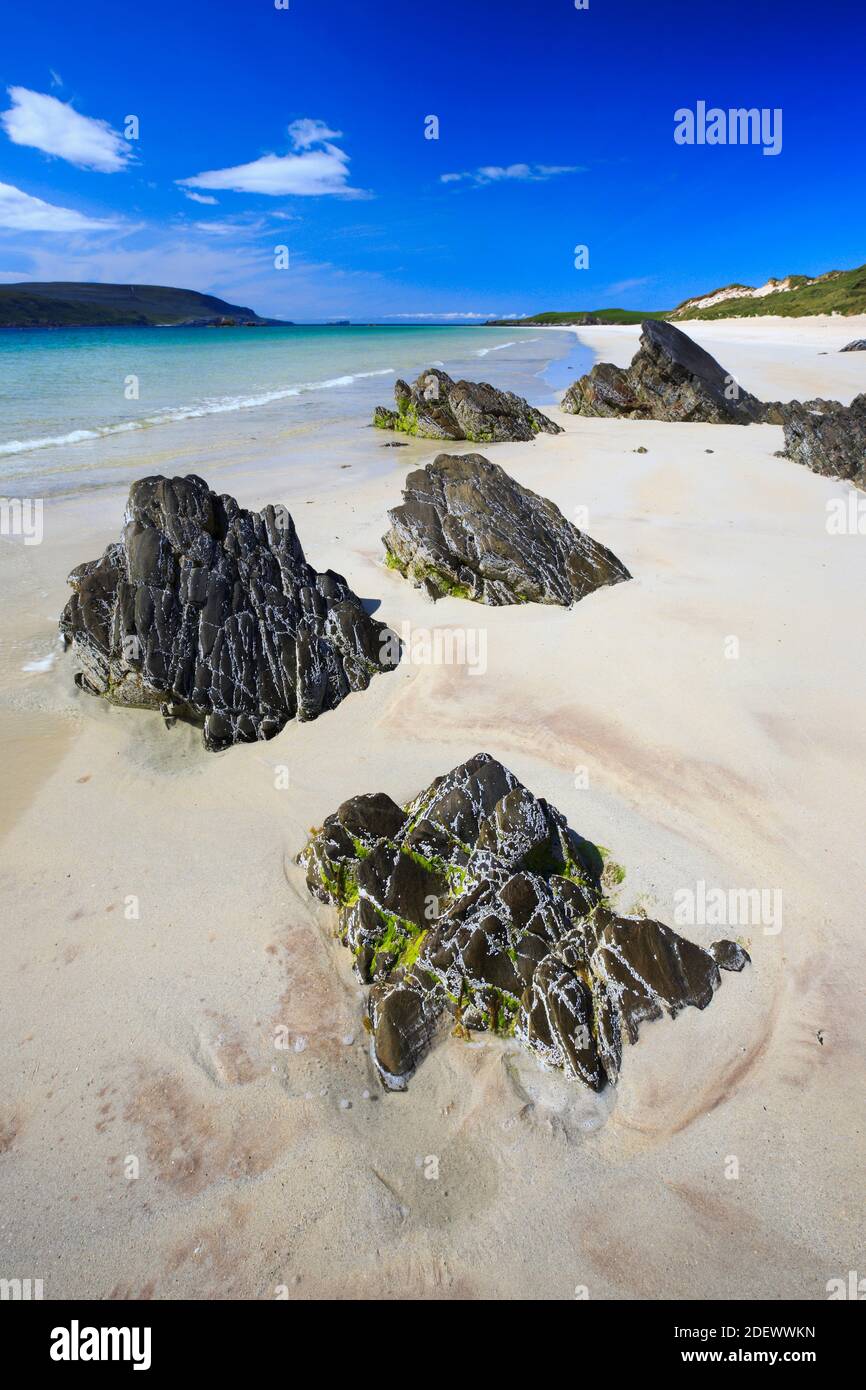 Scottish sandy bays hi-res stock photography and images - Alamy