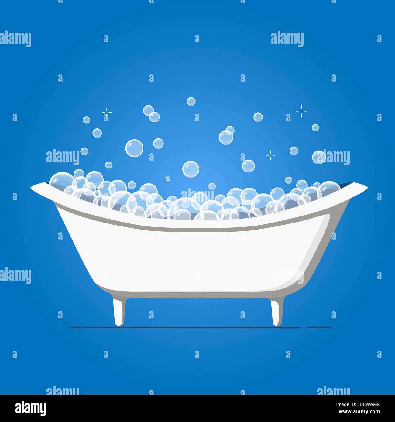 Bath Bubbles Background