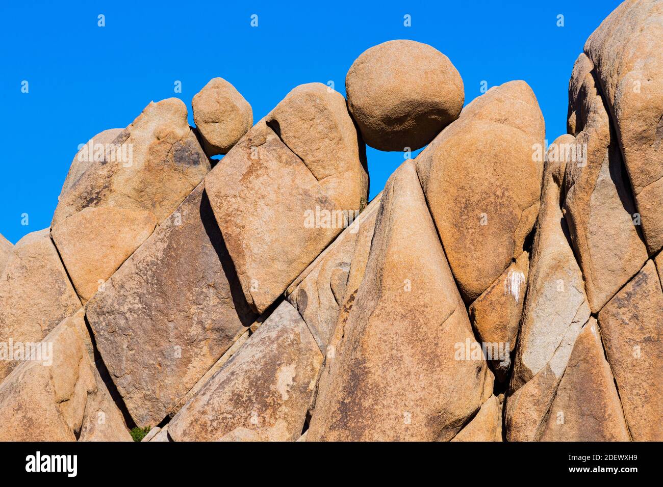 Giant Marbles, Joshua Tree National Park, California, USA Stock Photo ...