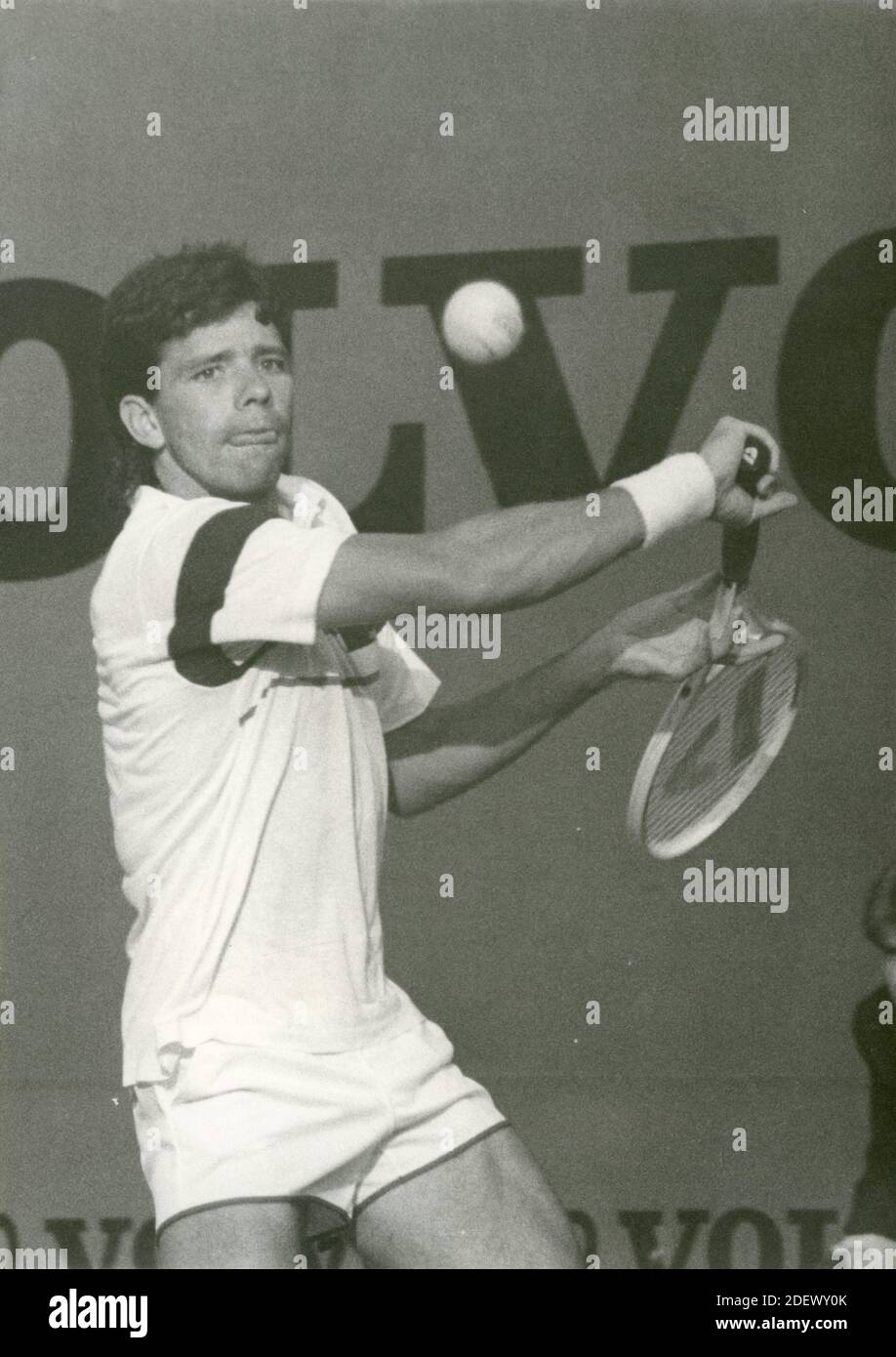 American tennis player Jimmy Arias, 1980s Stock Photo - Alamy