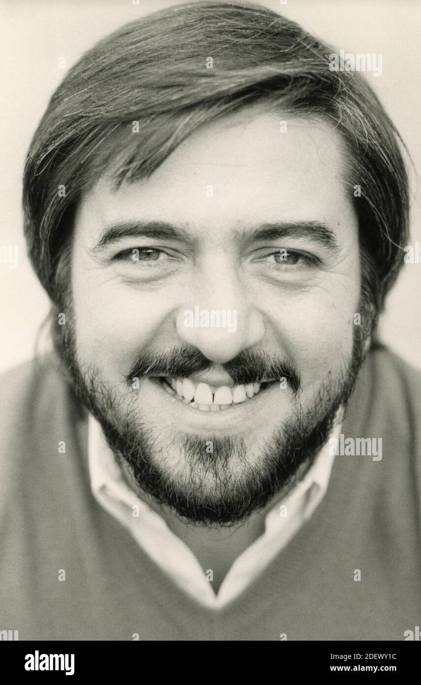 Italian tennis player Manlio Bartoni, 1970s Stock Photo - Alamy