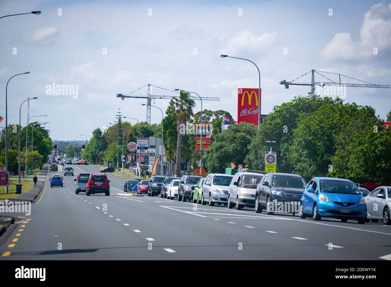 AUCKLAND, NEW ZEALAND - Feb 08, 2020: Auckland / New Zealand - February ...
