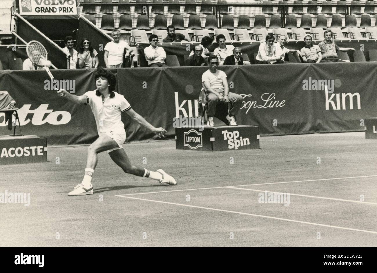 American tennis player Jimmy Arias, 1980s Stock Photo - Alamy