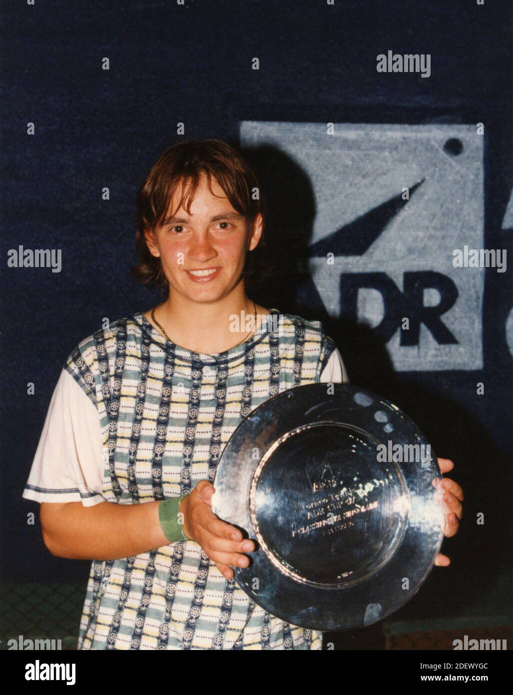 Austrian tennis player Evelyn Fauth, 1990s Stock Photo - Alamy