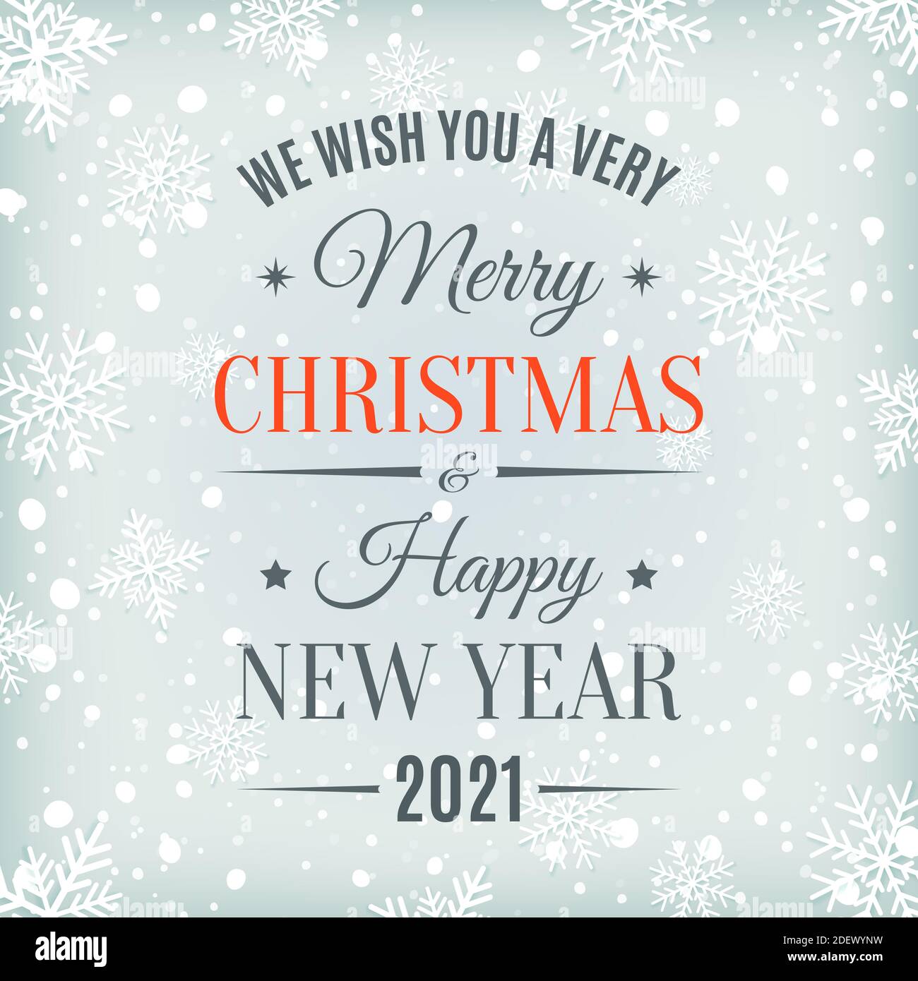 Classic merry christmas greeting Stock Vector Images - Alamy