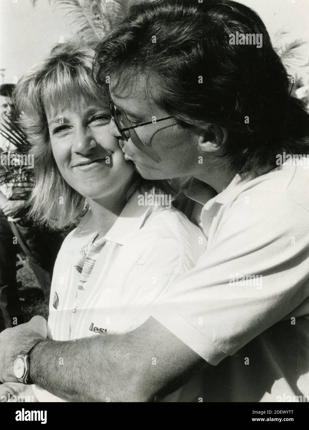 Italian tennis player Elena Falappa, 1980s Stock Photo - Alamy