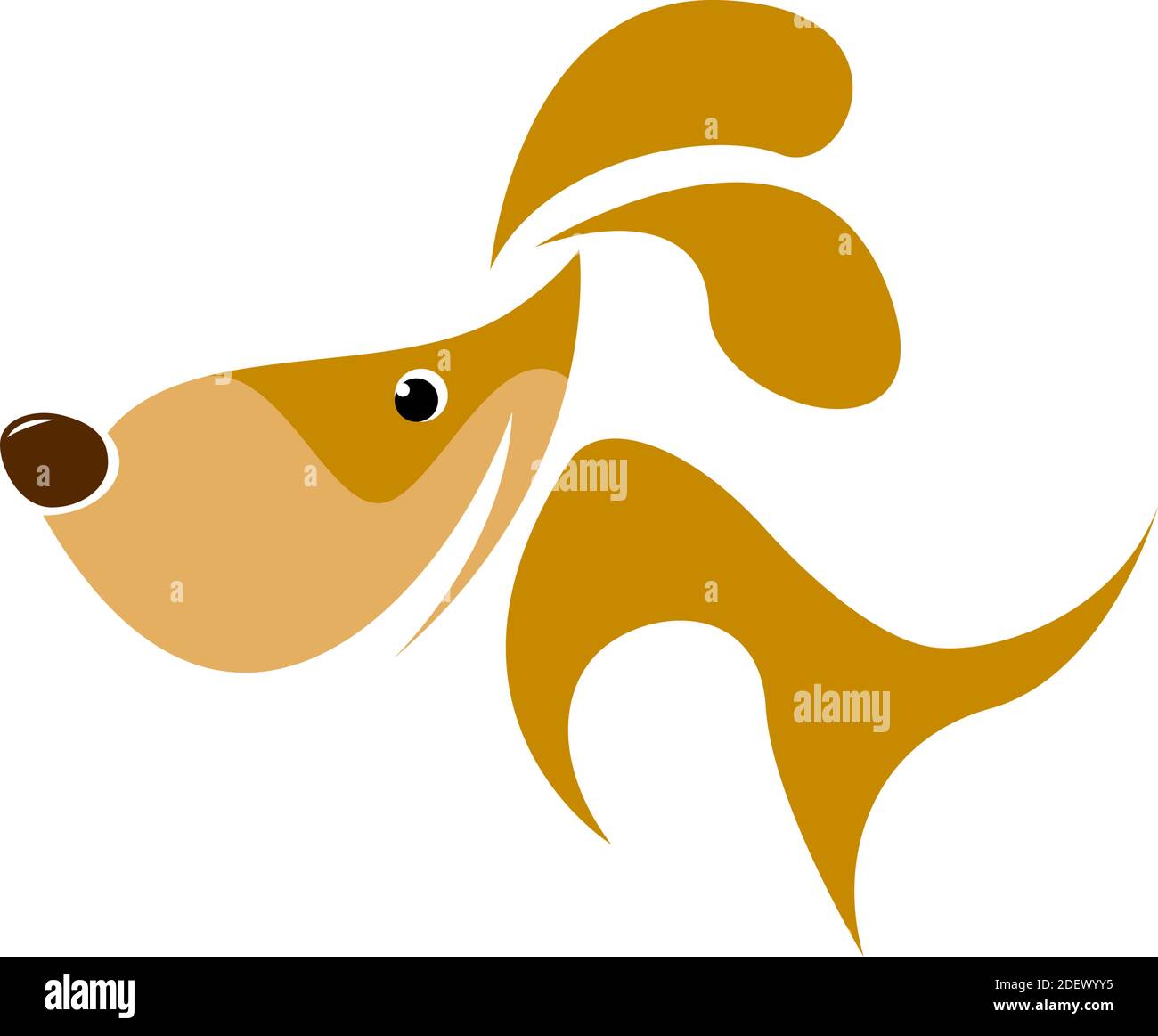 Jumping dog vector vectors hi-res stock photography and images - Alamy