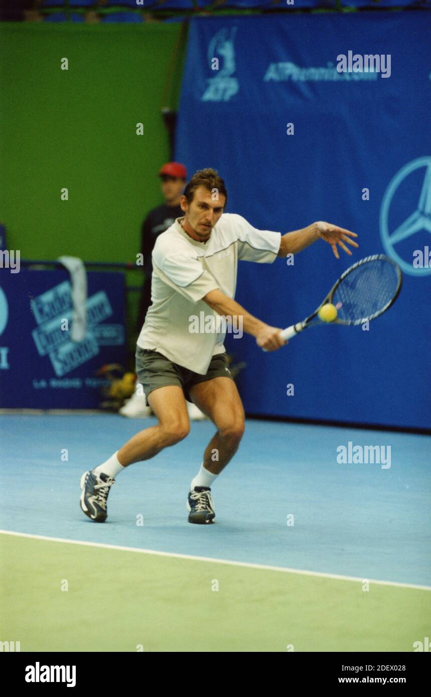 French tennis player Julien Boutter, 1990s Stock Photo - Alamy