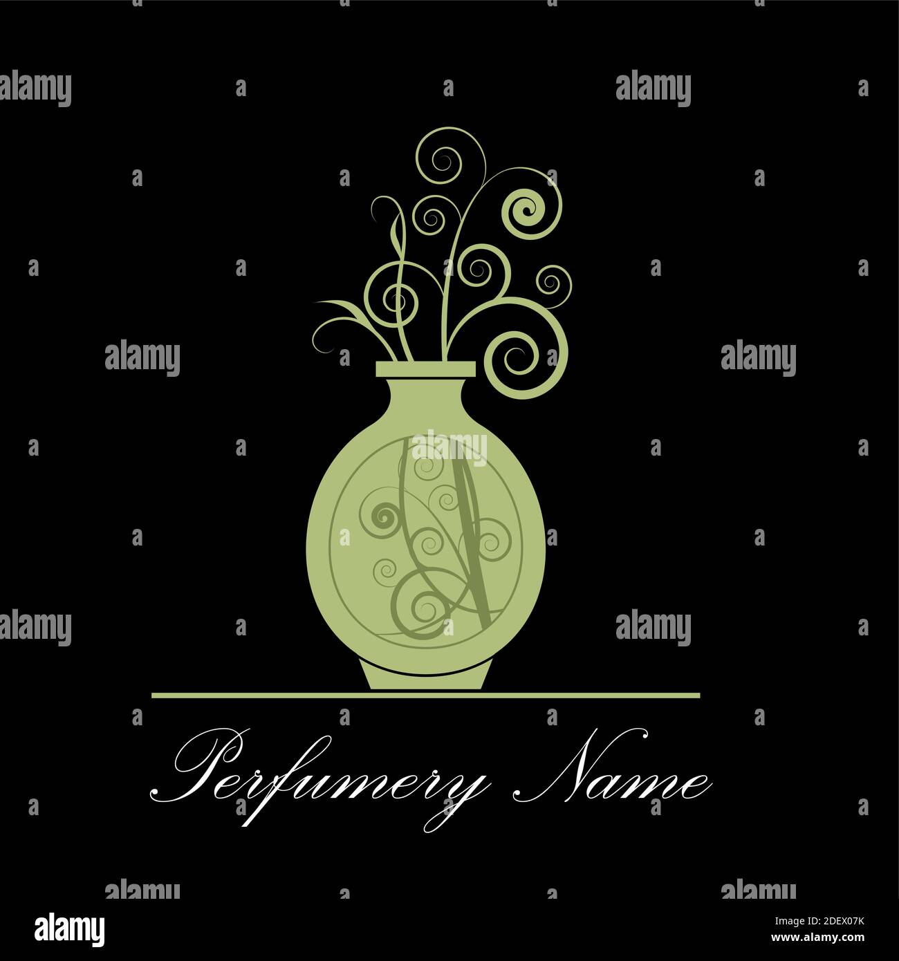 Perfumery Stock Vector Images - Alamy