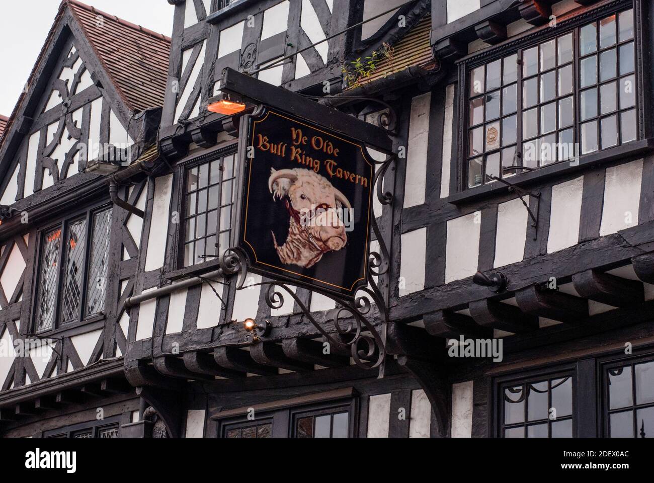 Ye Olde Bull Ring Tavern, a pub dating back to 14th century, in the ...