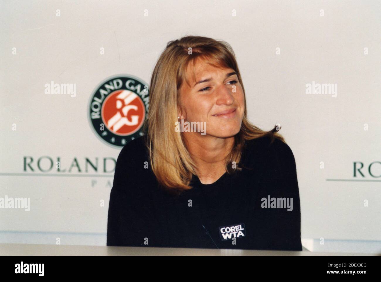 Steffi graf champion tennis player hi-res stock photography and images ...
