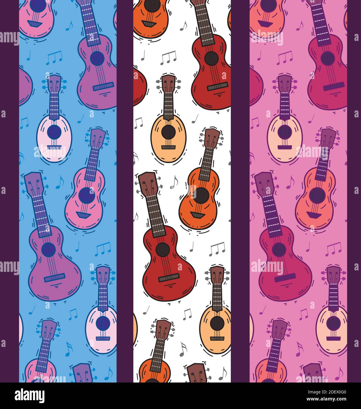 Vertical Music Border