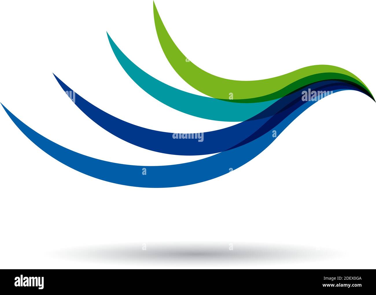 Vector abstract bird in flight Stock Vector Image & Art - Alamy