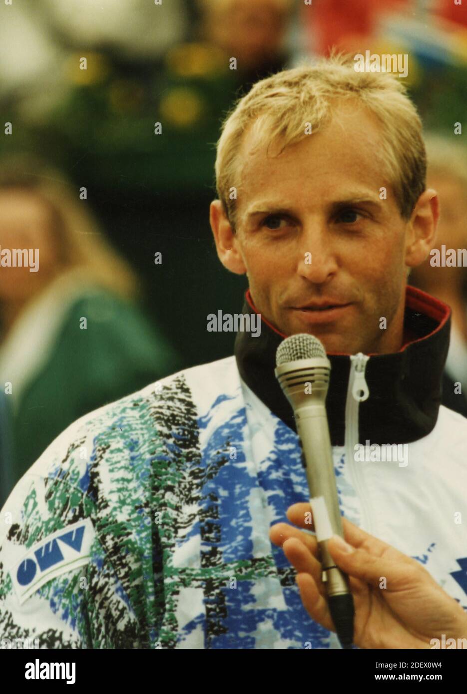Austrian tennis player Thomas Muster, 1995 Stock Photo - Alamy