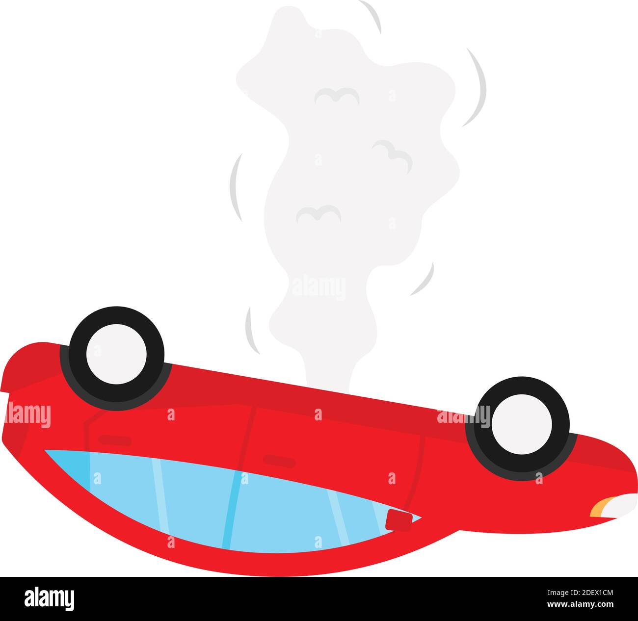 Car engine fire Isolated Vector icon that can be easily modified or ...