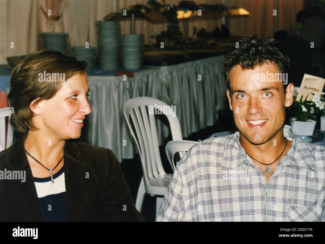 Belgian tennis player Filip Dewulf, 1997 Stock Photo - Alamy