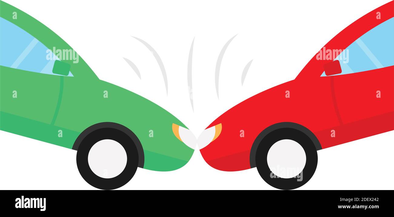 Car collide front side icon hi-res stock photography and images - Alamy