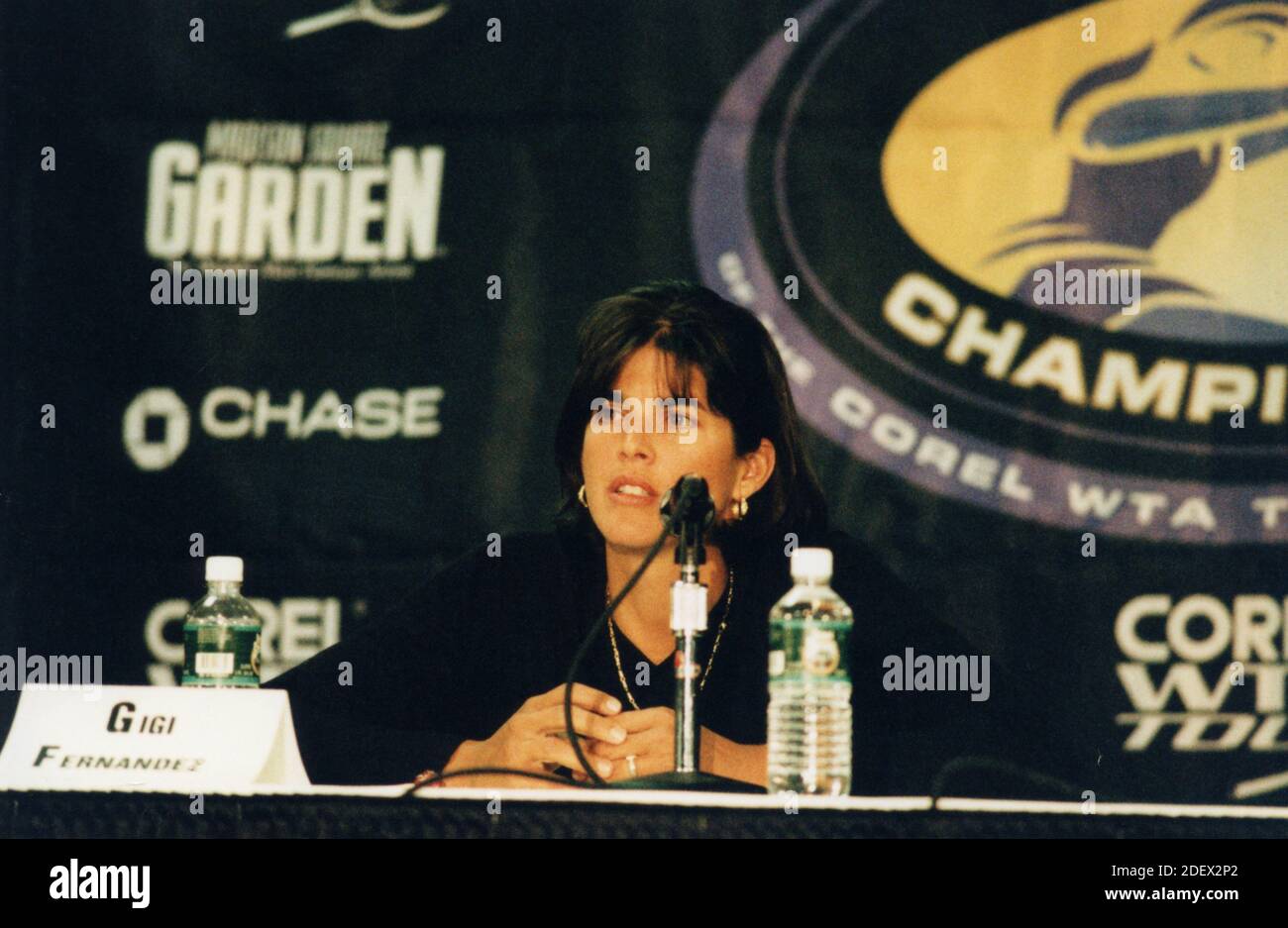 Puerto Rican tennis player Gigi Fernandez, Chase Manhattan Chaps 1997 ...