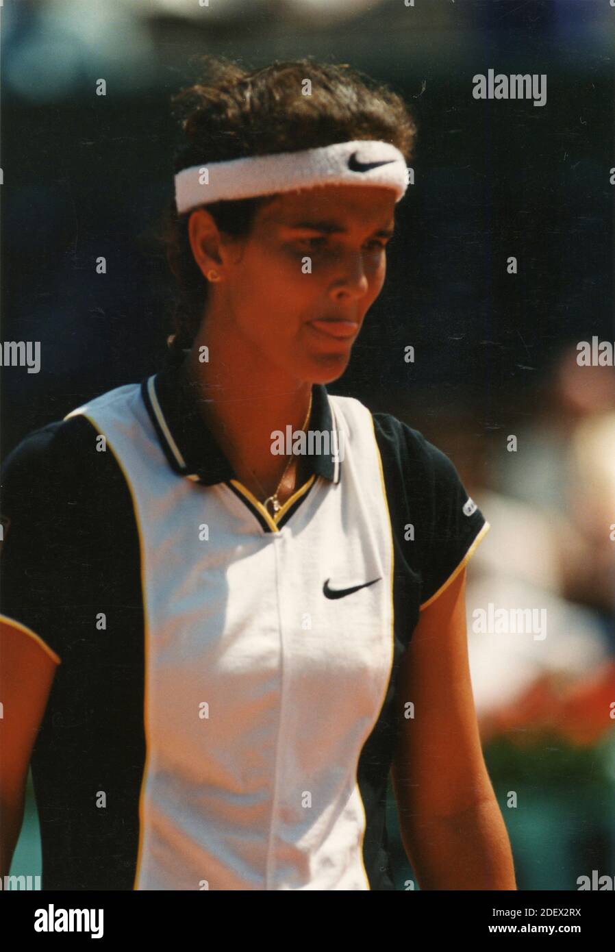 American tennis player Mary Joe Fernandez, 1997 Stock Photo - Alamy